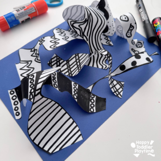 Charles Mcgee Inspired Art Project - Happy Toddler Playtime