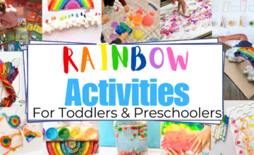 21 Pride Rainbow Crafts for Kids - Happy Toddler Playtime