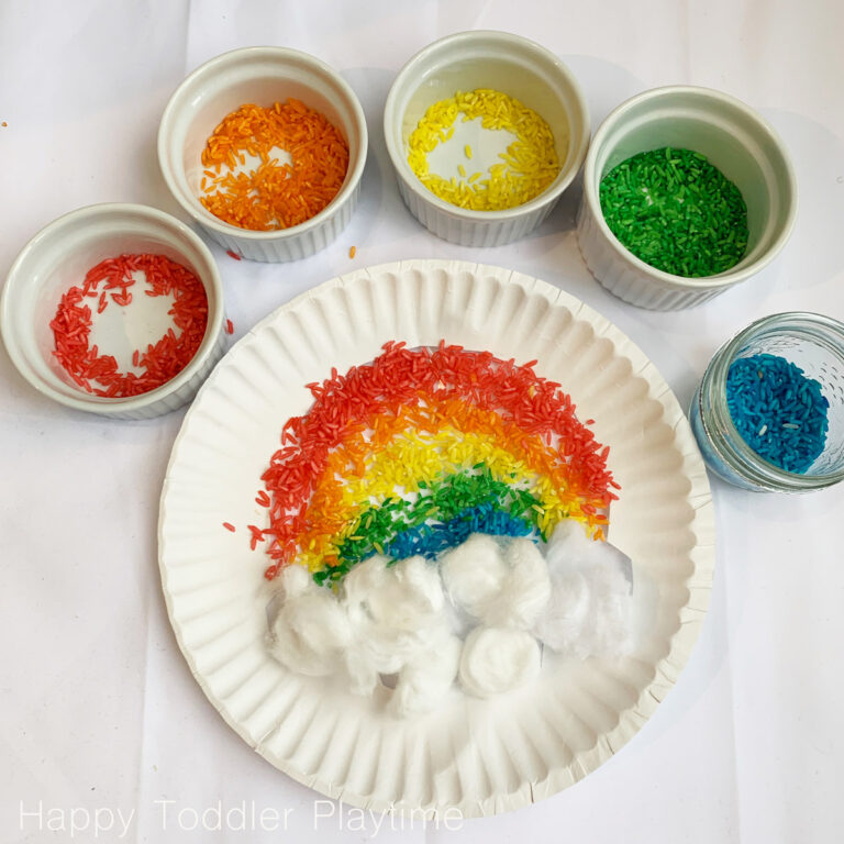 Rainbow Activities for Toddlers & Preschoolers - Happy Toddler Playtime