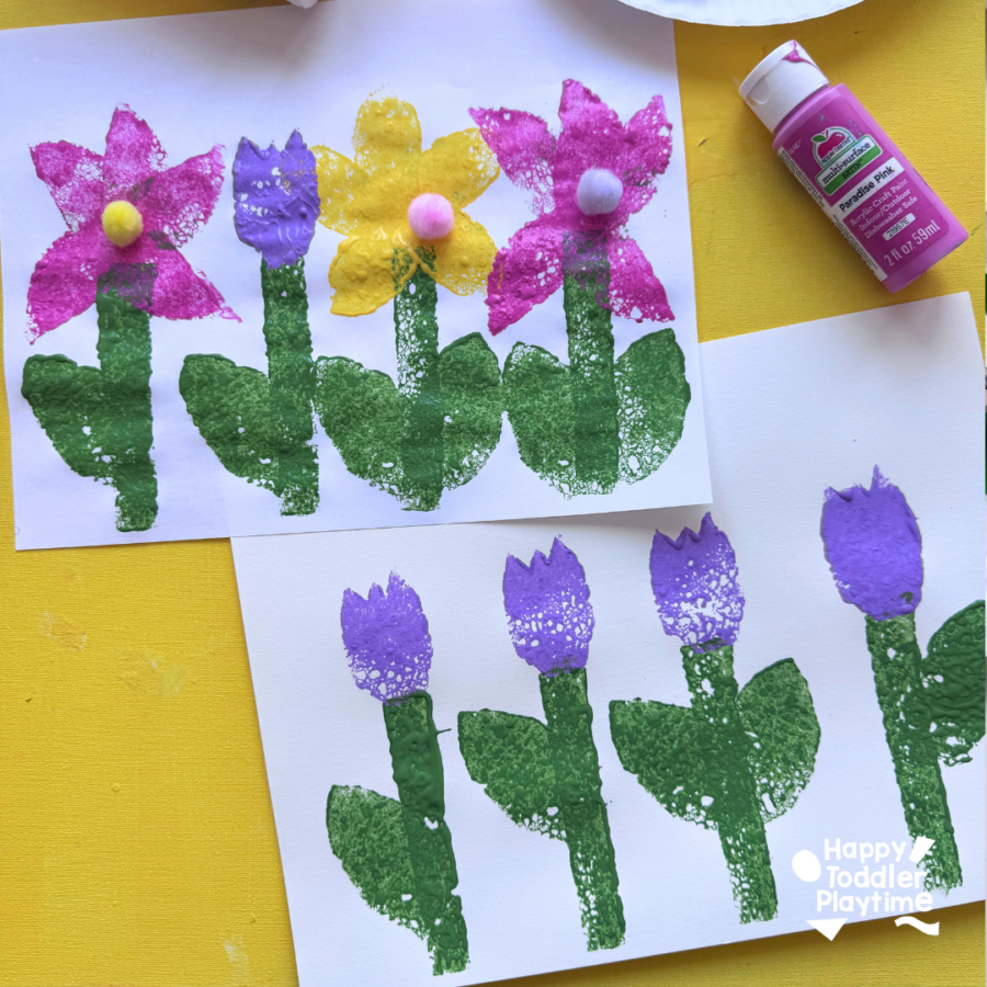 29 Fun Flower Crafts for Kids - Happy Toddler Playtime