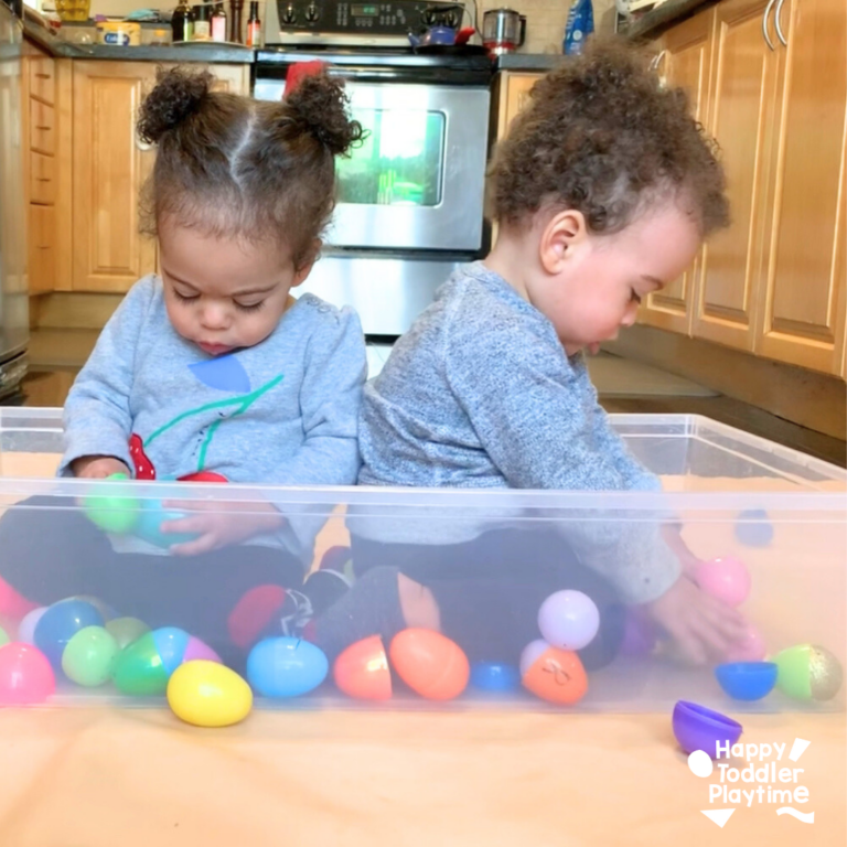 Simple & Fun Easter Activities for Babies - Happy Toddler Playtime