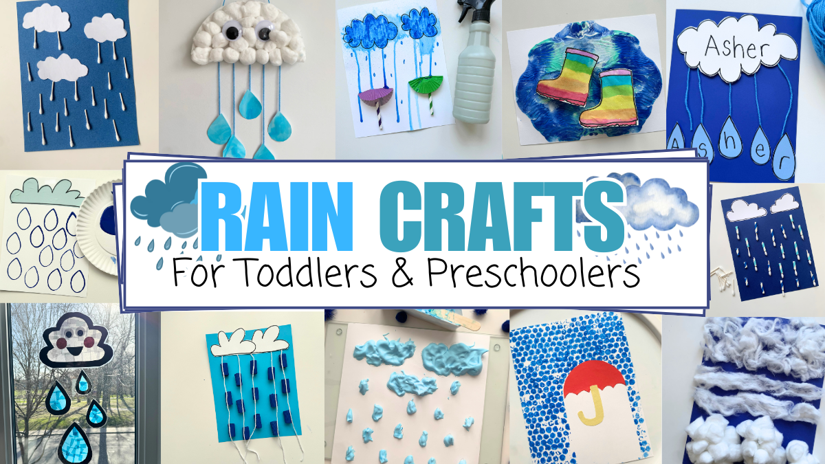 Rain Cloud in A Jar: Easy Spring Science Experiment - Happy Toddler ...