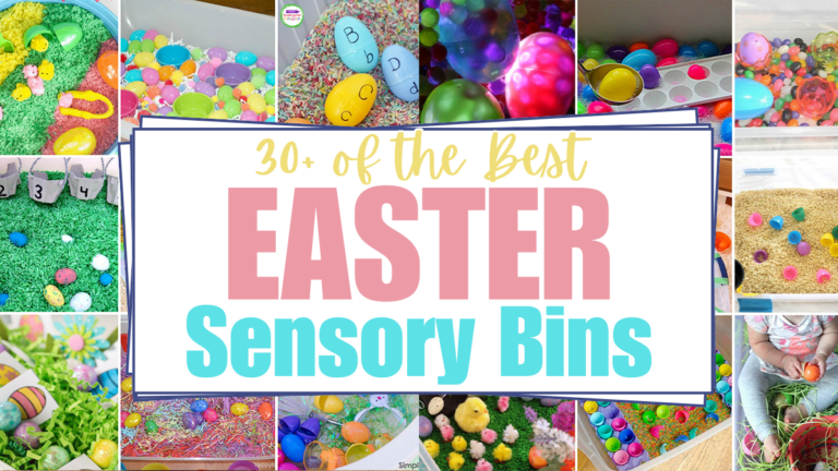 30+ Easy Easter Sensory Bins - Happy Toddler Playtime