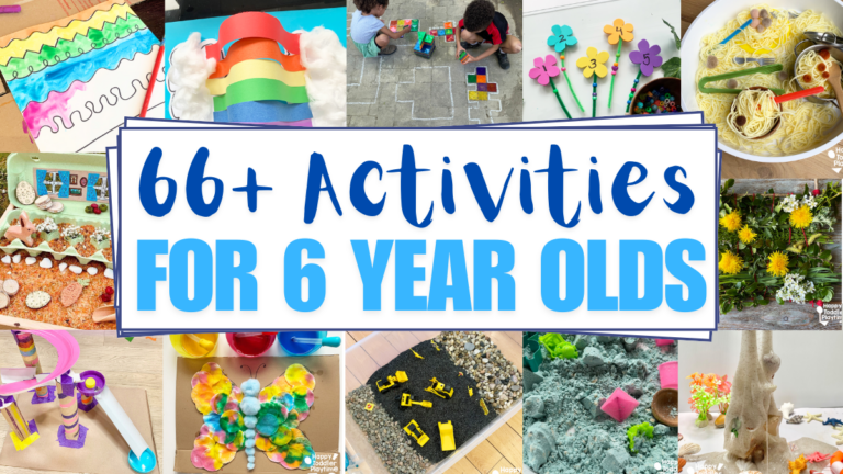 66+ of the Best Activities for 6 Year Olds - Happy Toddler Playtime