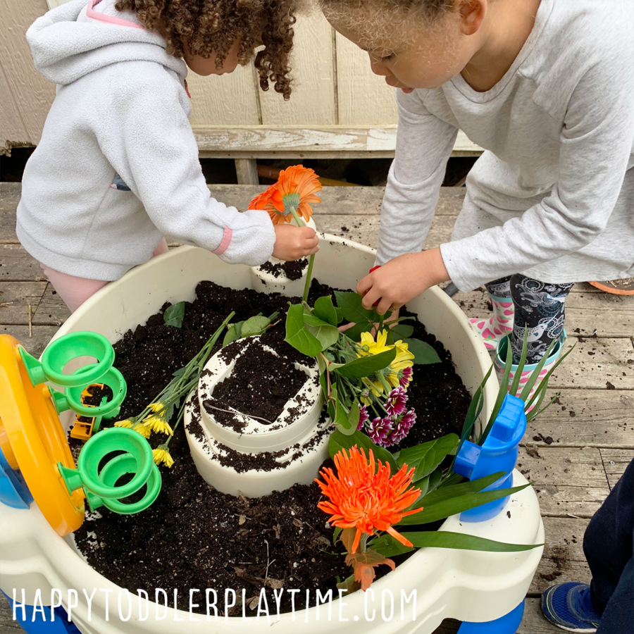 Sensory Bins for Earth Day - Happy Toddler Playtime