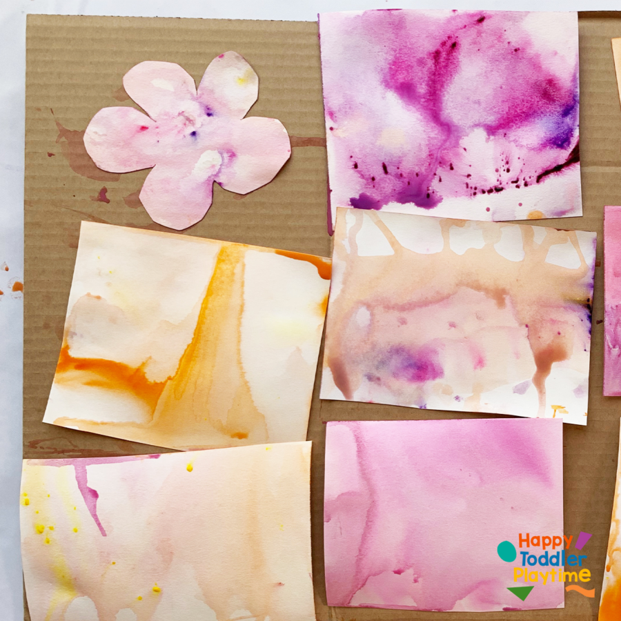 Spring Process Art Ideas - Happy Toddler Playtime