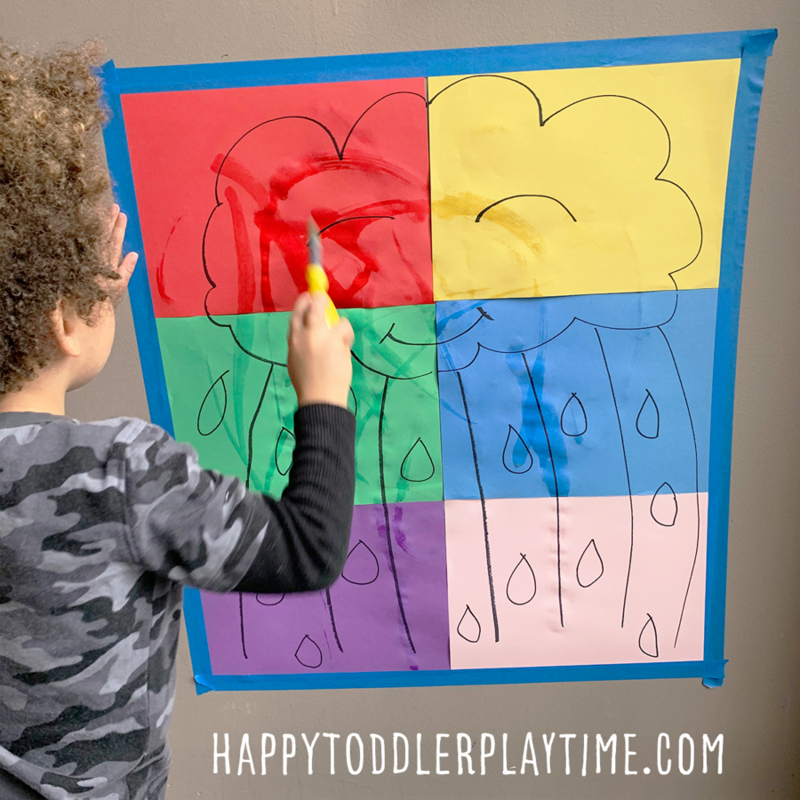 Fun & Easy Rain Crafts for Toddlers and Preschoolers - Happy Toddler ...