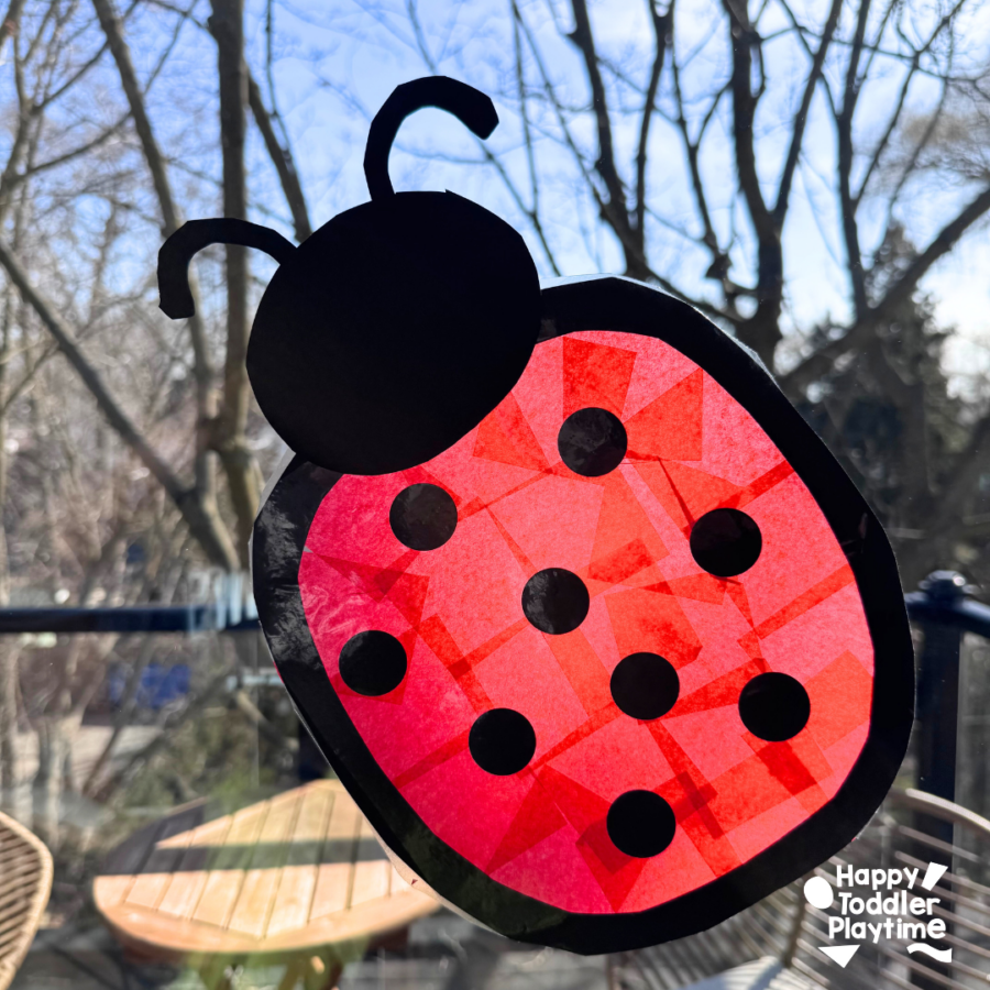 9 Easy To Make Spring Suncatcher Kid Crafts - Happy Toddler Playtime