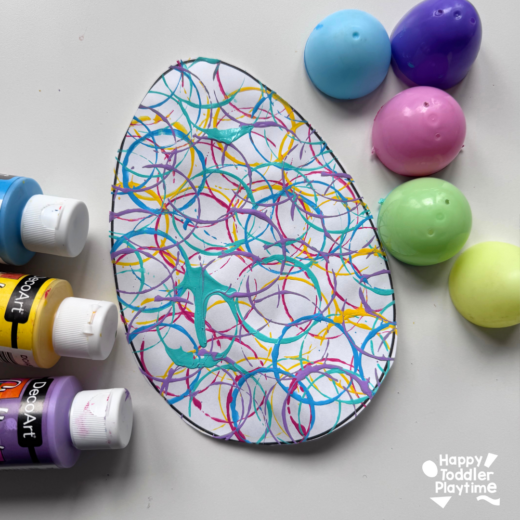 25+ Fun and Easy Easter Egg Crafts for Kids - Happy Toddler Playtime