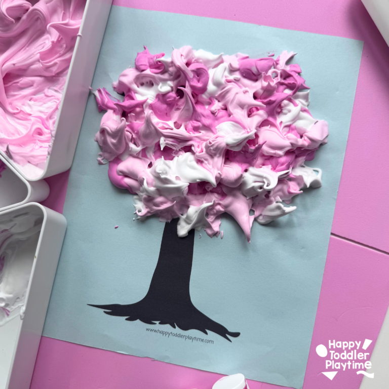 11 Cherry Blossom Crafts for Kids (with free tree templates) - Happy ...