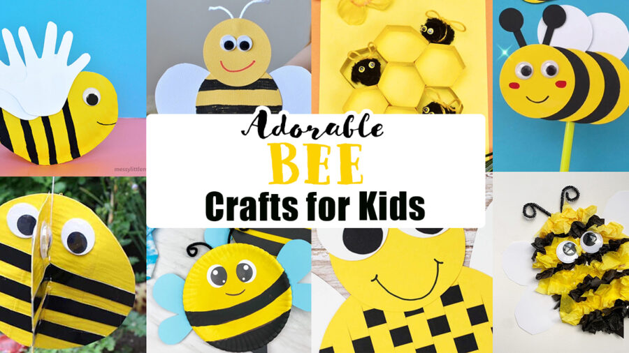 The Best Bee Crafts for Kids - Happy Toddler Playtime