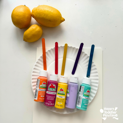 Paint with Lemons: An Amazing Summer Process Art Project - Happy ...