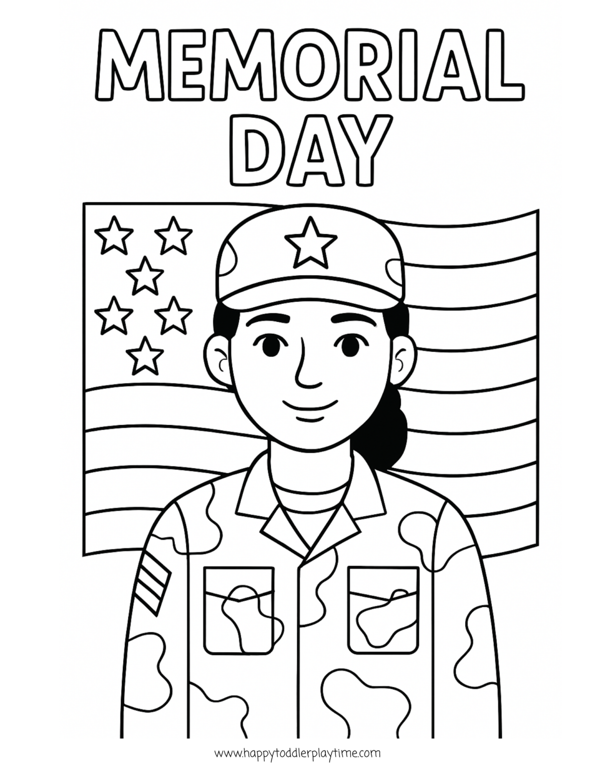 25 Memorial Day Crafts & Activities For Kids - Happy Toddler Playtime