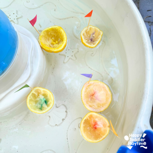 How to Make Lemon Boats: Fun Summer DIY Activity - Happy Toddler Playtime