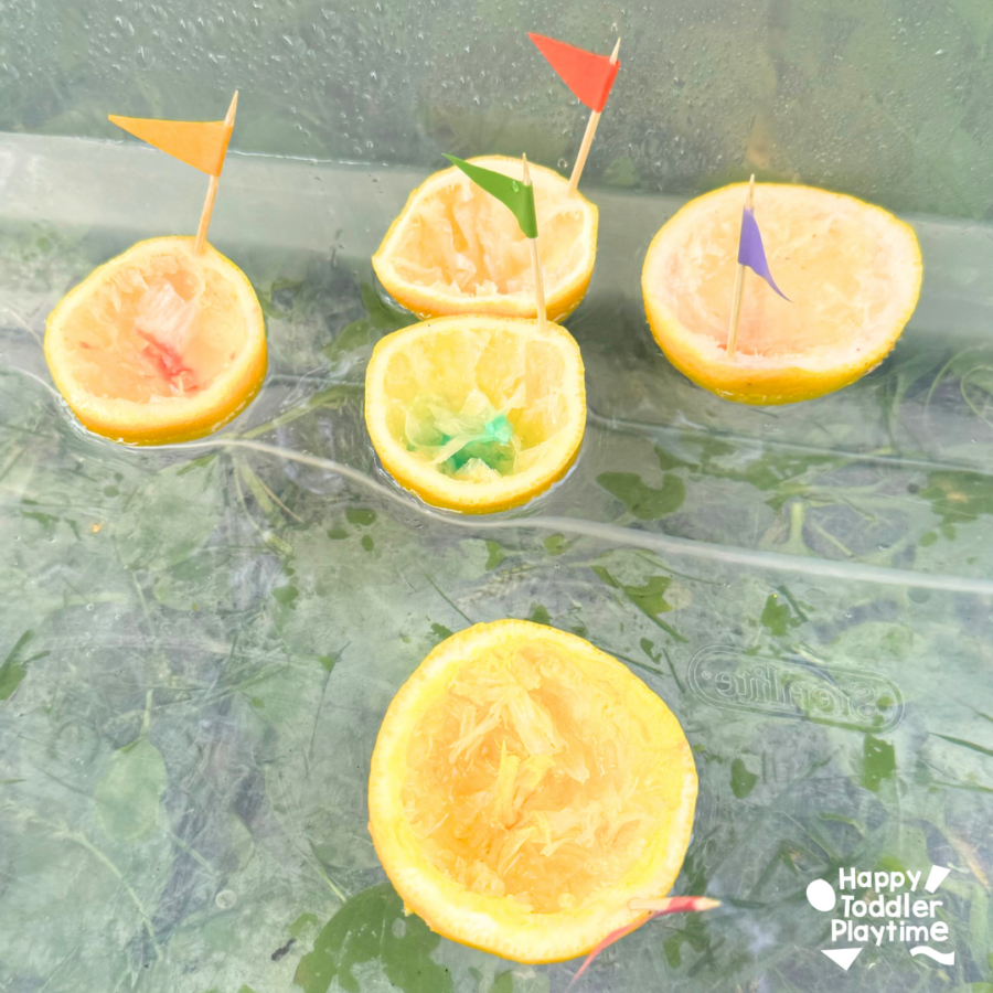 How to Make Lemon Boats: Fun Summer DIY Activity - Happy Toddler Playtime