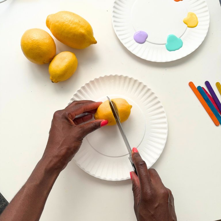Paint with Lemons: An Amazing Summer Process Art Project - Happy ...