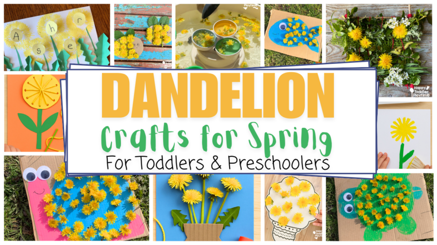 Dandelion Crafts for Kids: Sweet and Simple Nature-Inspired Fun - Happy ...