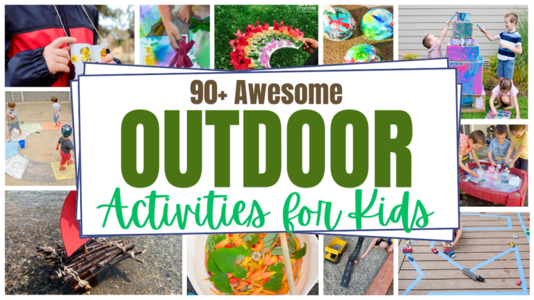 90+ Awesome Outdoor Activities for Kids - Happy Toddler Playtime