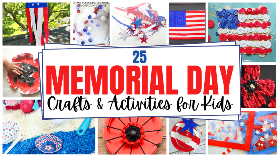 25 Memorial Day Crafts & Activities For Kids - Happy Toddler Playtime