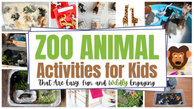 35+ Zoo Animal Activities for Kids That Are Easy, Fun, and Wildly ...