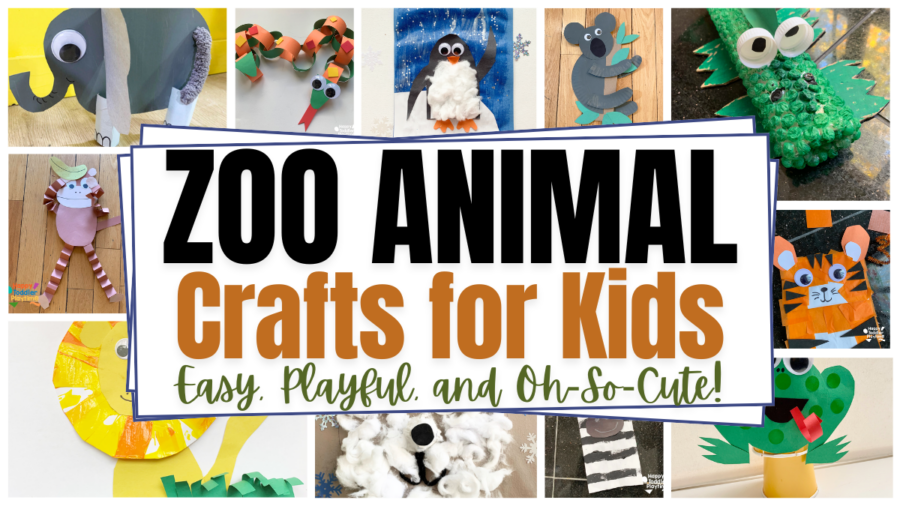 Zoo Animal Crafts for Kids: Easy, Playful, and Oh-So-Cute! - Happy ...
