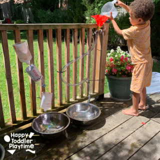 15+ Easy Backyard Water Play Ideas for Kids - Happy Toddler Playtime