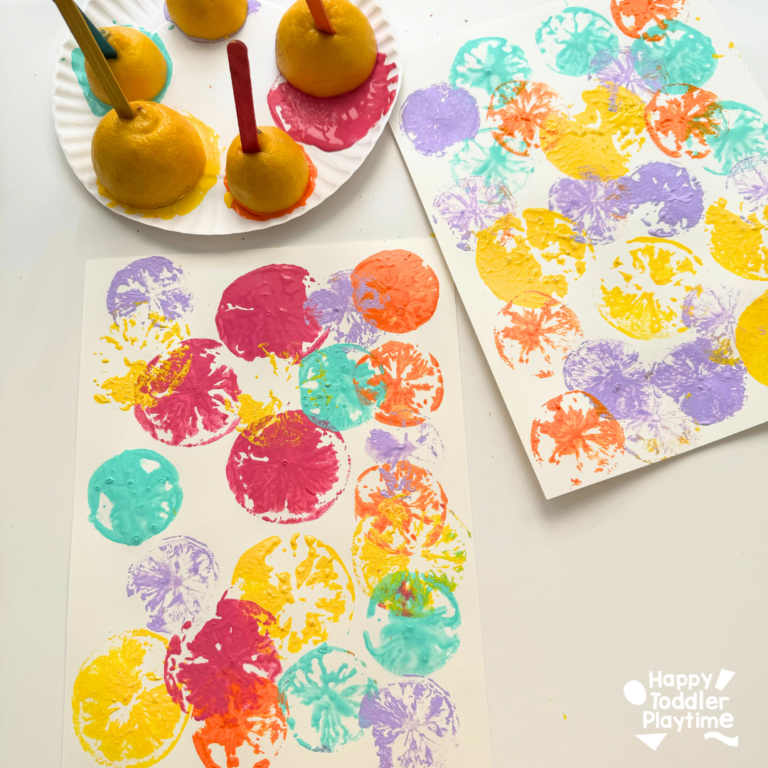 Fun and Easy Lemon Crafts & Activities for Kids - Happy Toddler Playtime