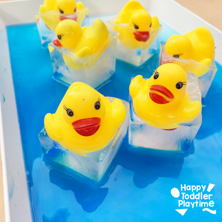 45+ Creative Ice Activities for Toddlers and Preschoolers - Happy ...