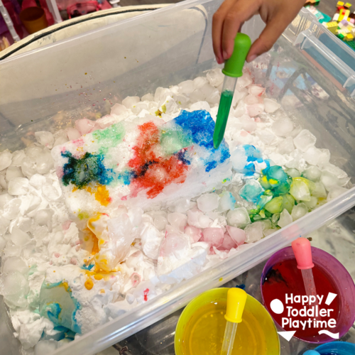 45+ Creative Ice Activities for Toddlers and Preschoolers - Happy ...