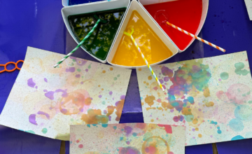 How to Make Sun Prints - Happy Toddler Playtime