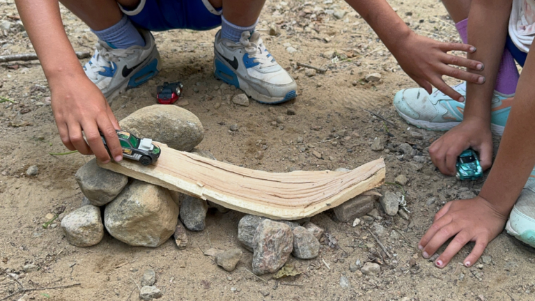 Nature Ramps: A Simple Toy Car Activity Kids Can Do While Camping (or ...