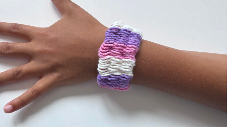How to Weave with Drinking Straws for Kids - Happy Toddler Playtime