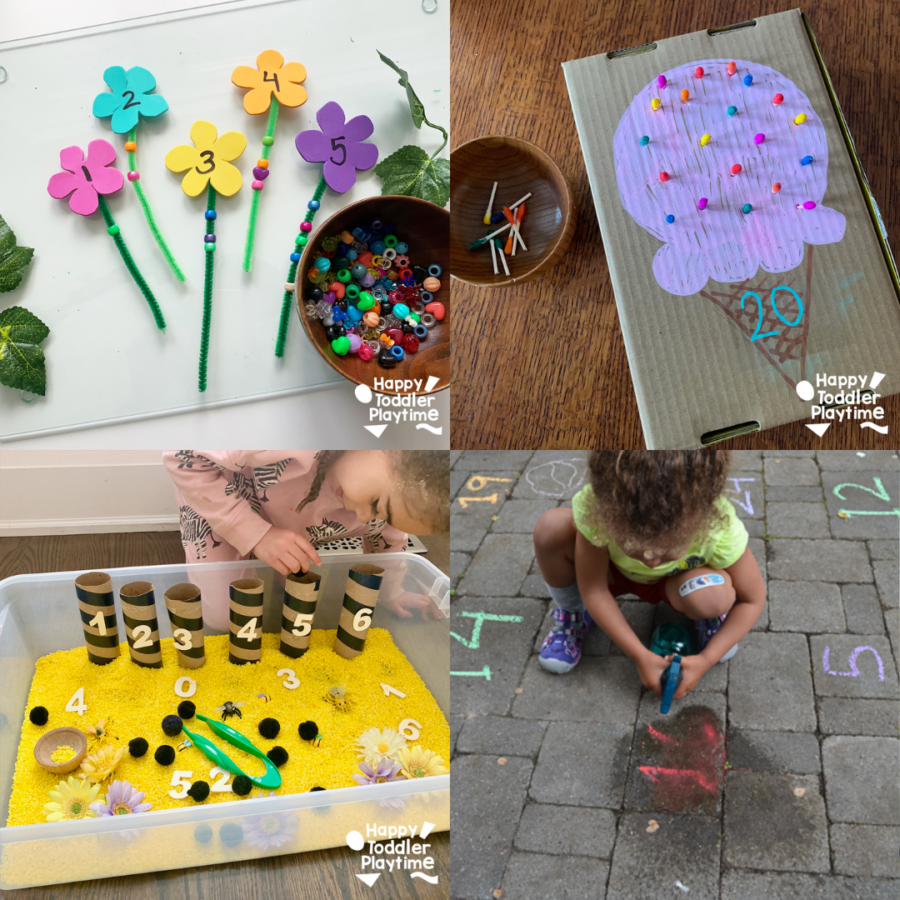 Simple & Fun Summer Math Activities - Happy Toddler Playtime