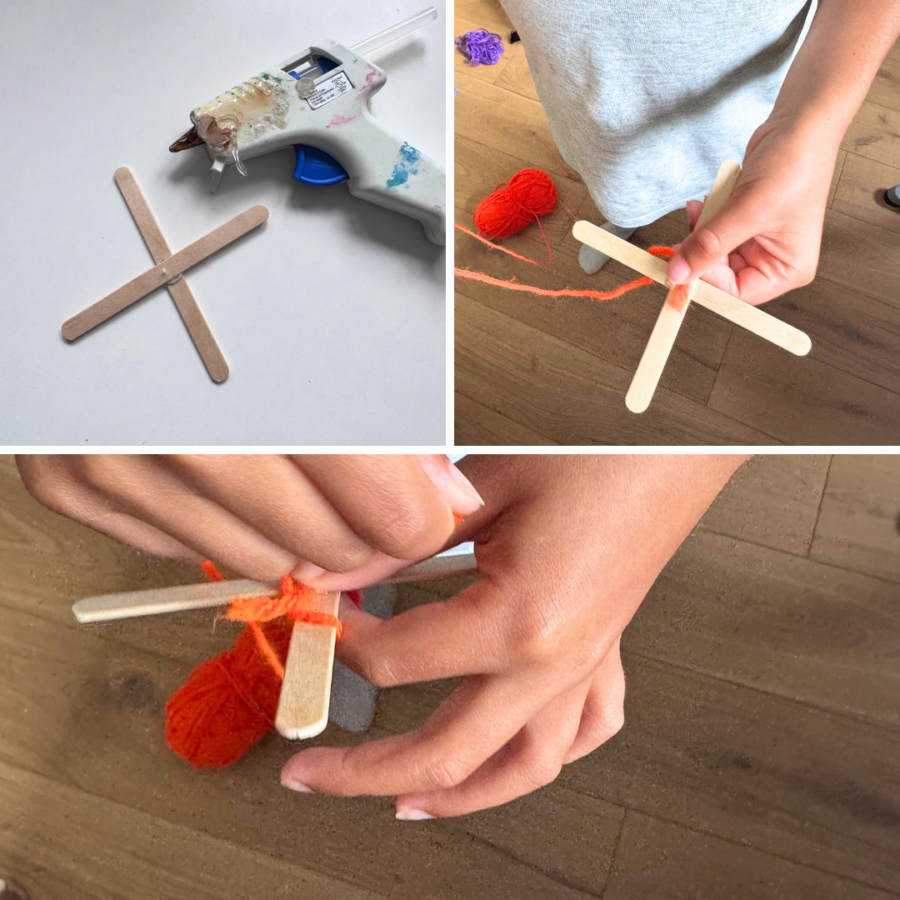 How to Weave a God’s Eye Craft for Kids - Happy Toddler Playtime