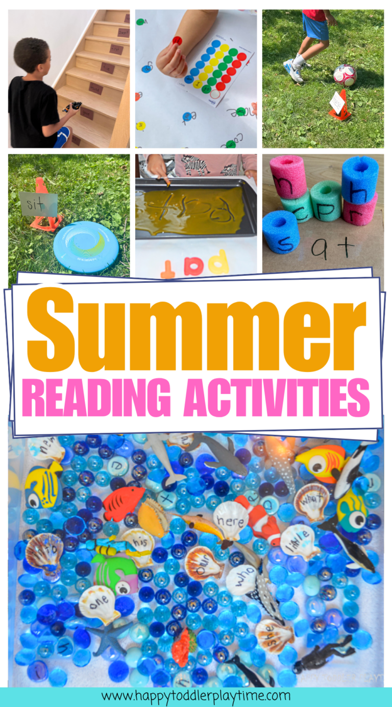 Summer Reading Activities for Kids - Happy Toddler Playtime