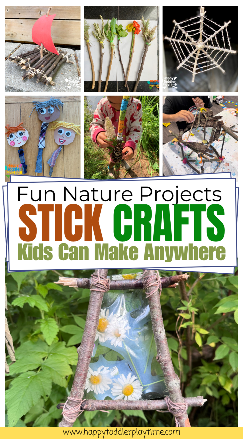 Stick Crafts for Kids – Fun Nature Projects You Can Make Anywhere ...
