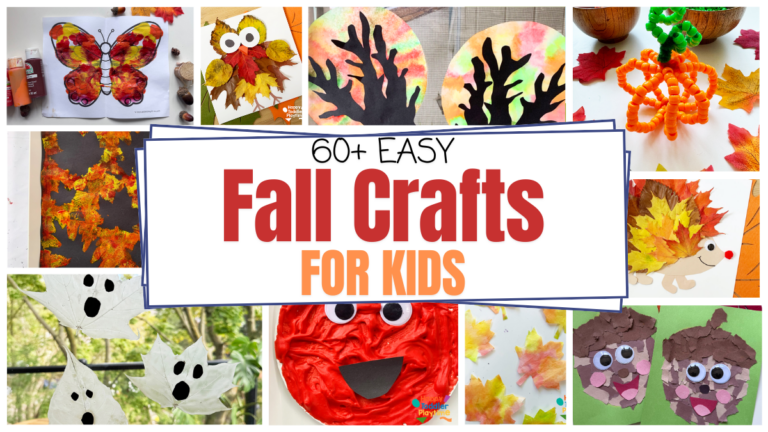63 EASY Fall Crafts for Kids (2025) - Happy Toddler Playtime