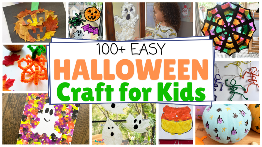 100+ Easy Halloween Crafts for Kids (2025) - Happy Toddler Playtime