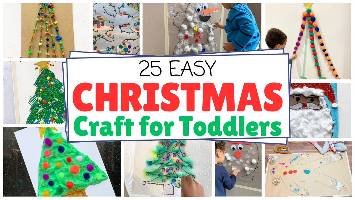 25+ Easy Christmas STEAM Activities for Kids - Happy Toddler Playtime