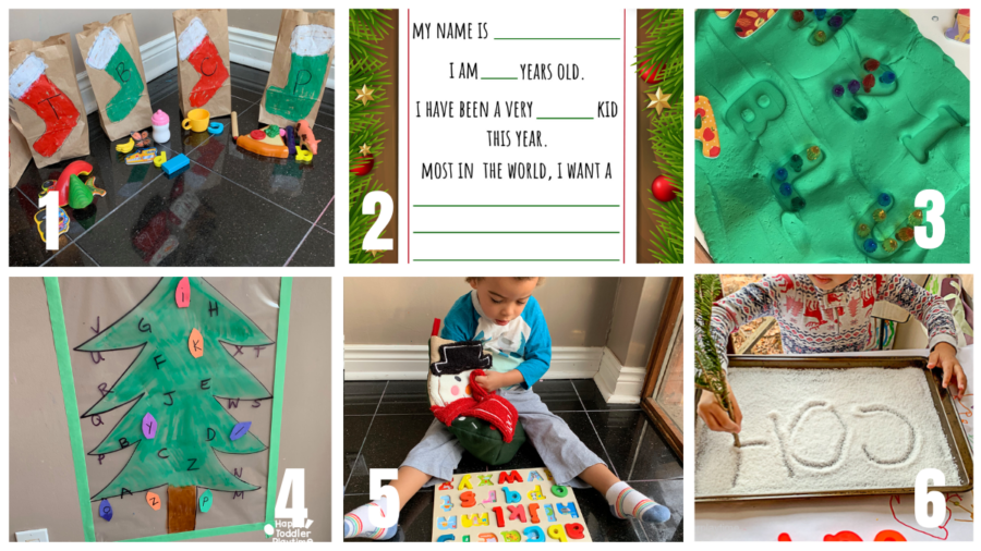 Christmas Letter Recognition Activities for Preschoolers - Happy ...