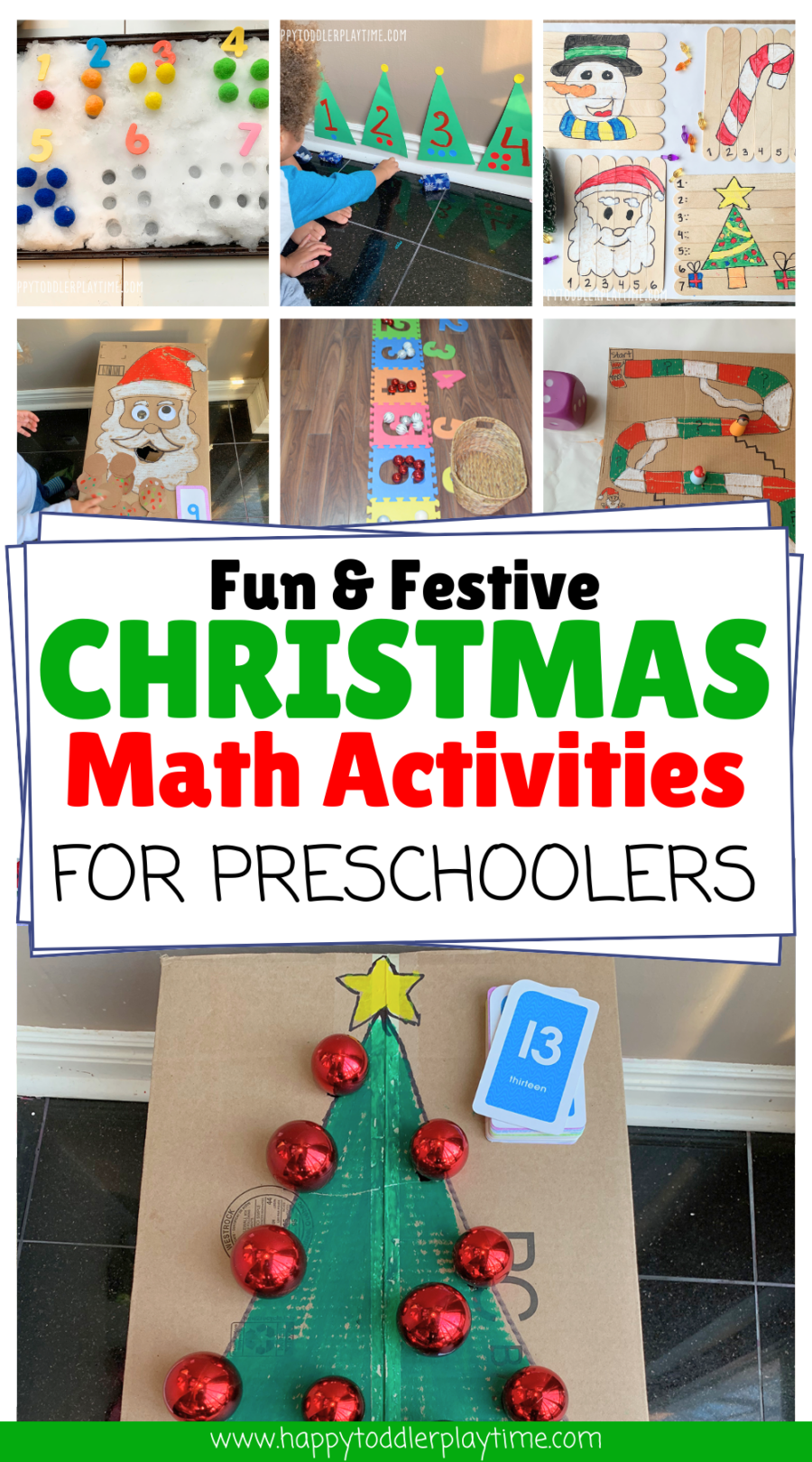 Christmas Math Activities For Preschoolers: (Fun & Easy Holiday ...