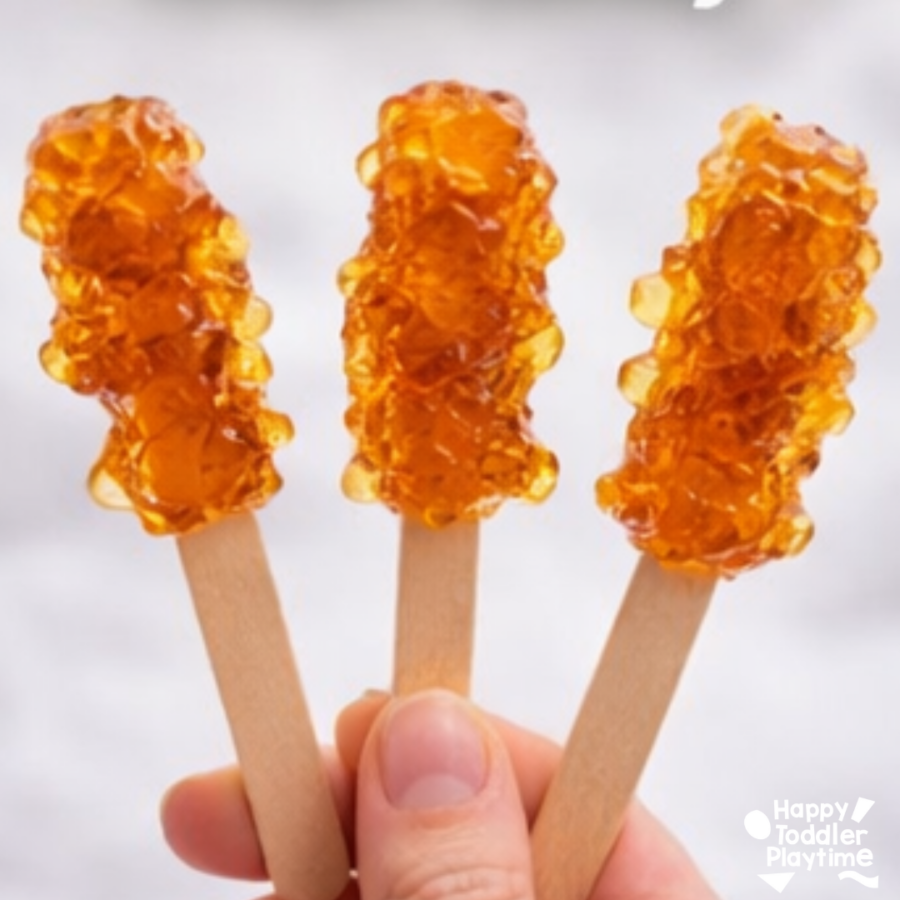 Maple Snow Candy Recipe - Happy Toddler Playtime