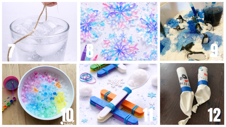 Easy Winter STEM Activities Kids Will Love! - Happy Toddler Playtime