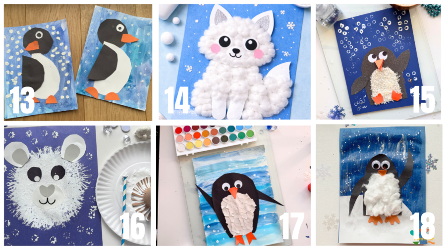 Cozy Winter Animal Crafts for Kids - Happy Toddler Playtime