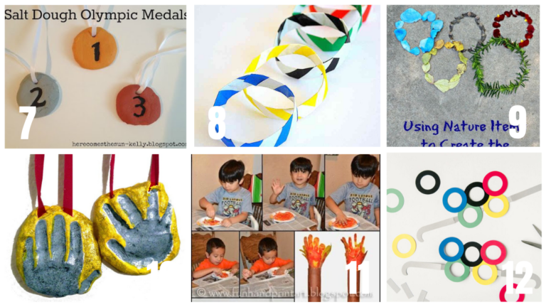 40+ Winter Olympic Crafts & Activities for Kids - Happy Toddler Playtime