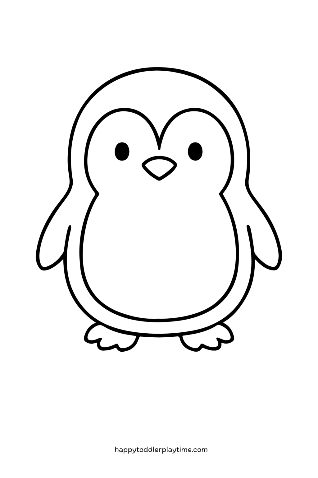 Penguin Templates (Free Printables) - Happy Toddler Playtime