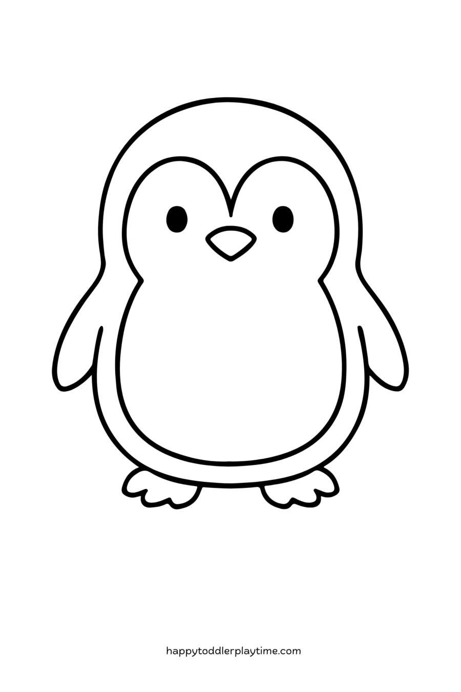 Penguin Templates (Free Printables) - Happy Toddler Playtime