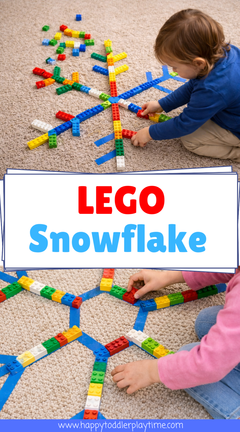 LEGO Snowflake - Happy Toddler Playtime