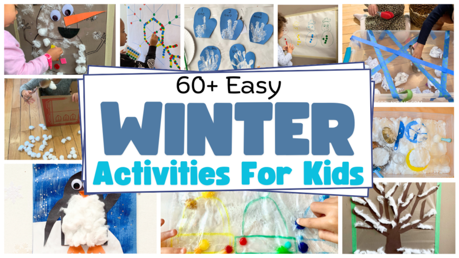 60+ Winter Activities for Kids - Happy Toddler Playtime