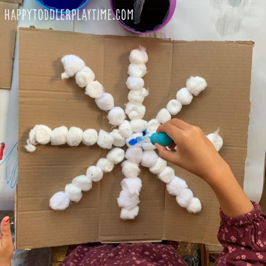 30+ Snowflake Crafts for Kids - Happy Toddler Playtime